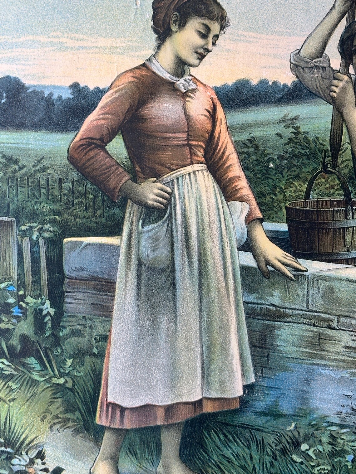 Vintage James Lee Lithograph Print Love Makin Picture Art Has Flaws - Etsy