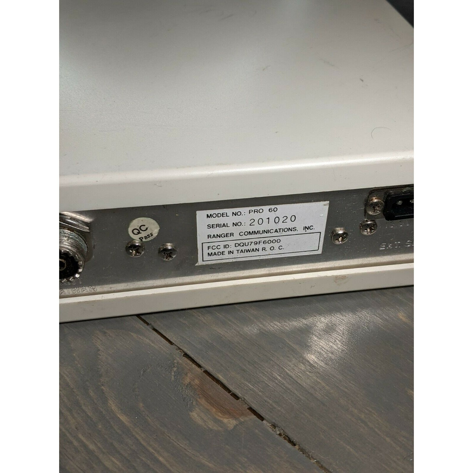 Ranger Communications VHF/FM Marine Radio Transceiver Pro 60 Parts Only ...