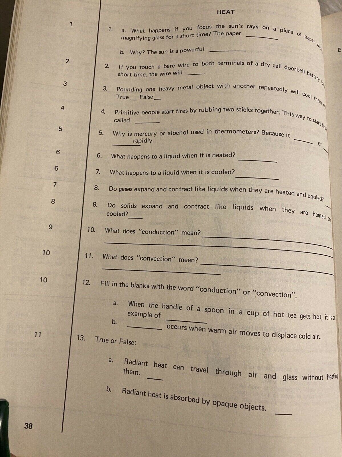 Vintage 1970s Elementary Science Experiments Workbook School Book - Etsy