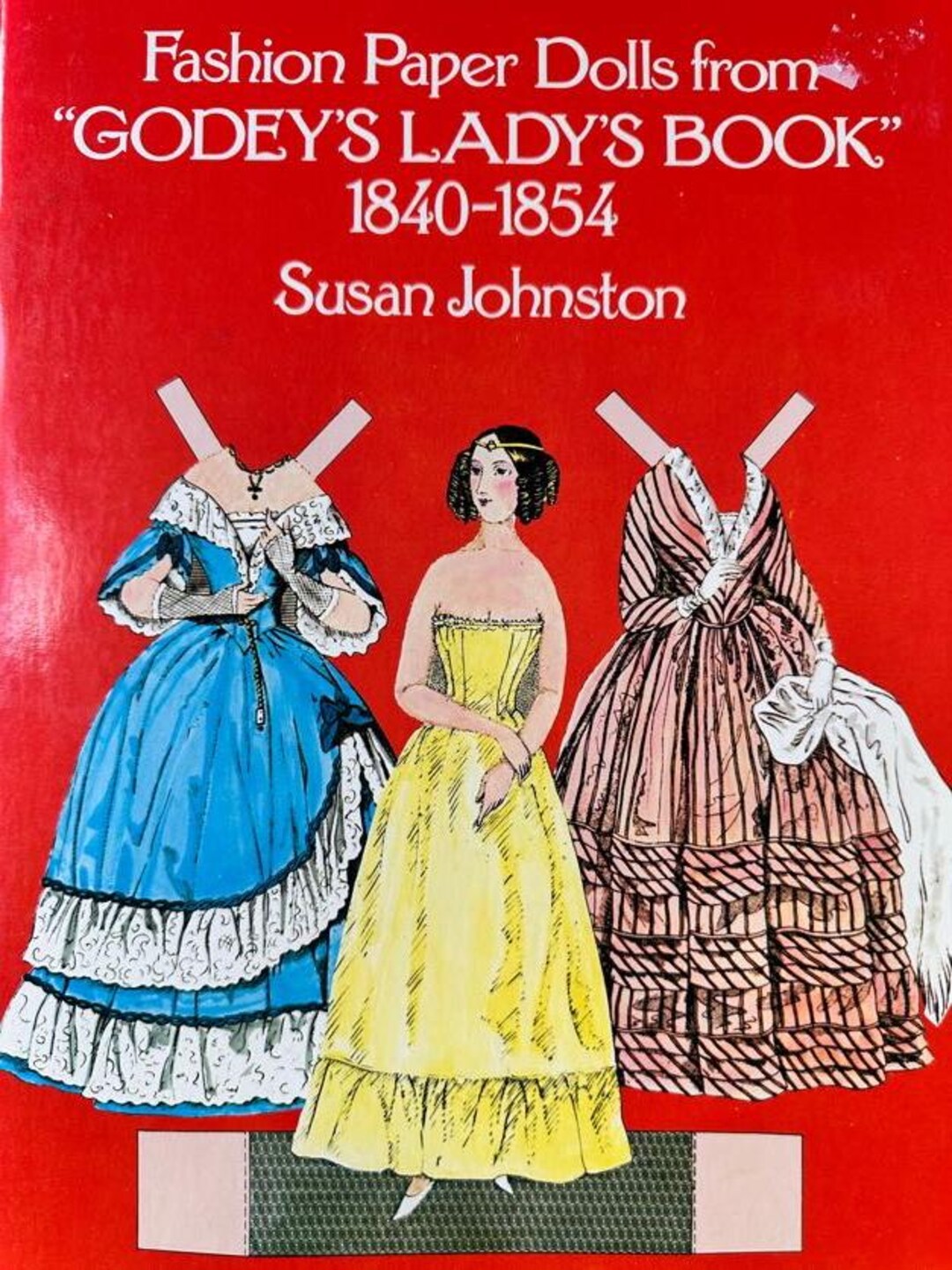 Vintage Uncut Paper Dolls From Godeys Lady's Book 1840-1854 Susan ...