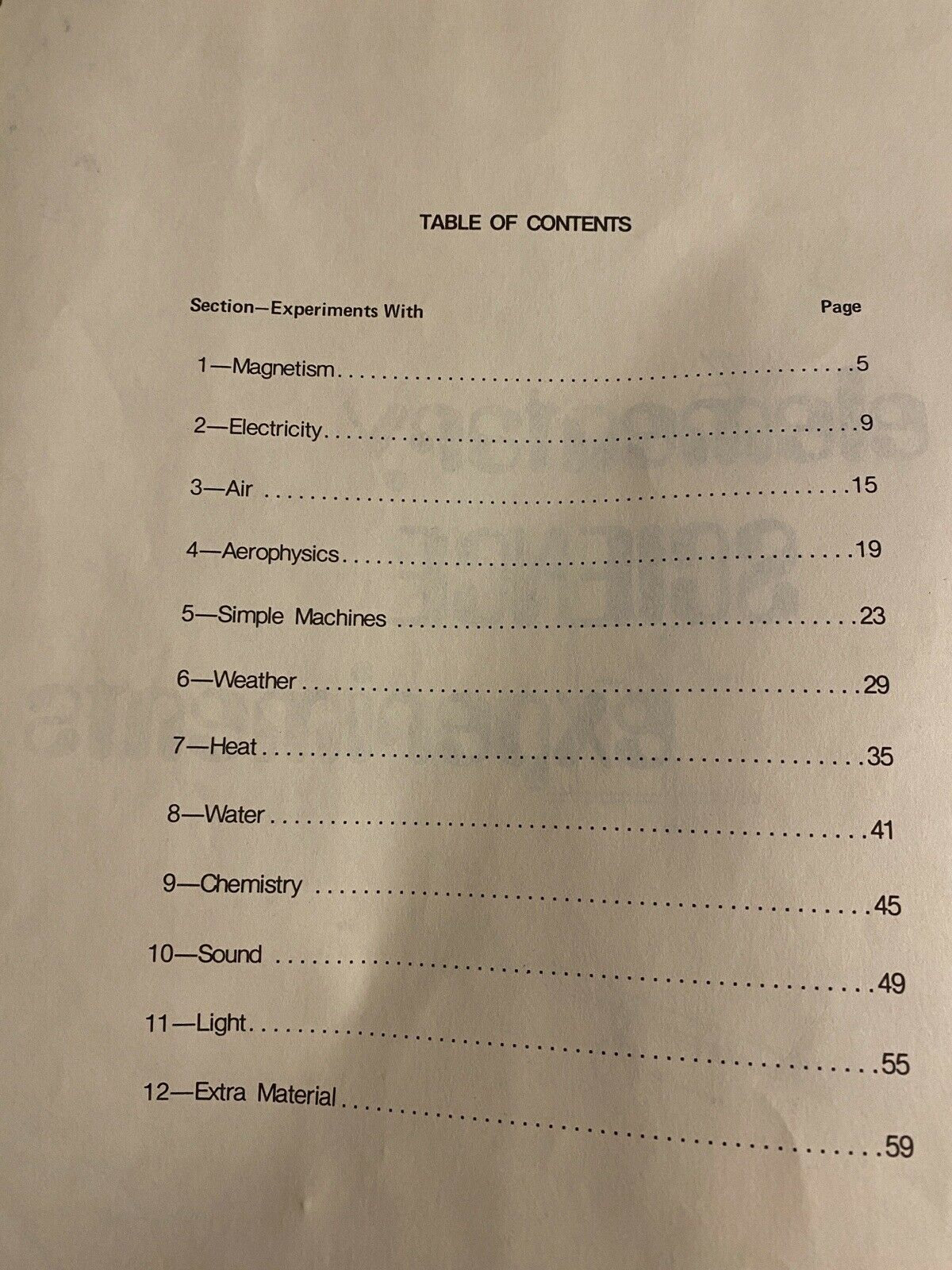 Vintage 1970s Elementary Science Experiments Workbook School Book - Etsy