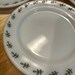 Vintage Corning Pyrex White Milk Glass Green Leaf Tulip Bread and ...
