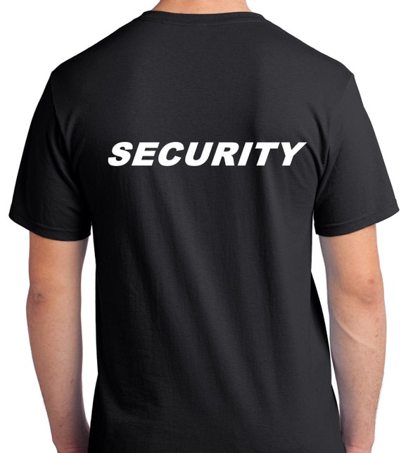 Items similar to SECURITY t shirt, Security tee, Shirt for security ...