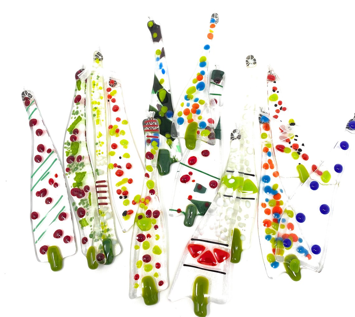 Funky Tree Ornament Assorted Colors - Etsy