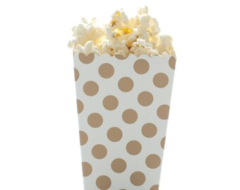 Yellow Chevron Popcorn Boxes 12 Pack Zig Zag Favor Boxes | Etsy