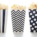 Black Popcorn Boxes 36 Pack Miniature Popcorn Cartons, Candy Buffet ...