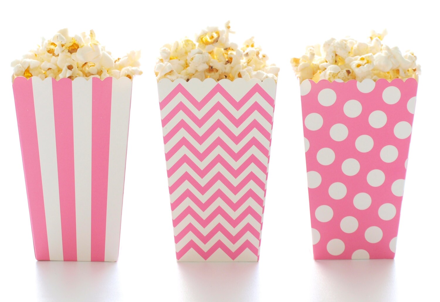 Hot Pink Popcorn Boxes 36 Pack Wedding Party Favor Boxes | Etsy