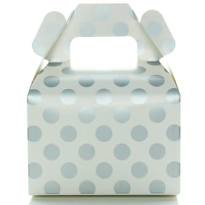 Silver Favor Box Trio (36 Pack) - Mini Party Favor Boxes, Birthday ...