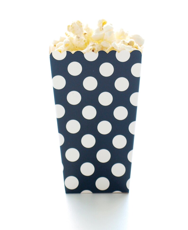 Black Popcorn Boxes 36 Pack Miniature Popcorn Cartons | Etsy