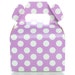 Party Favor Boxes, Purple Gift & Candy Boxes 36 Pack Stripe, Polka Dot ...