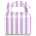 Party Favor Boxes, Purple Gift & Candy Boxes 36 Pack Stripe, Polka Dot ...