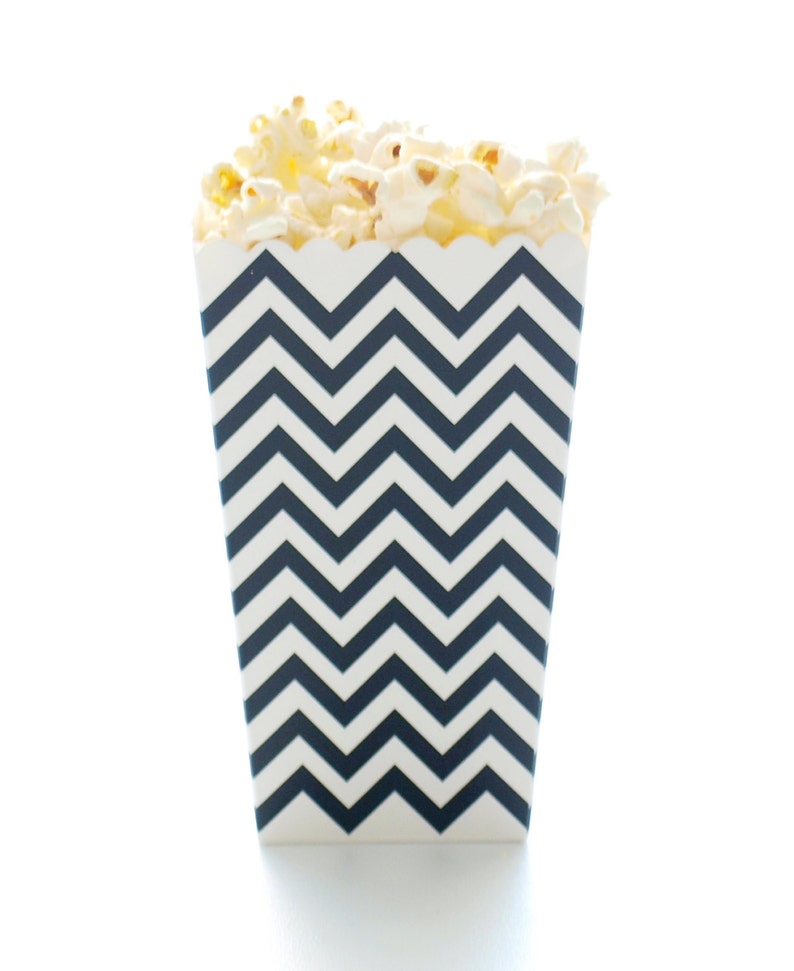 Black Popcorn Boxes 36 Pack Miniature Popcorn Cartons - Etsy