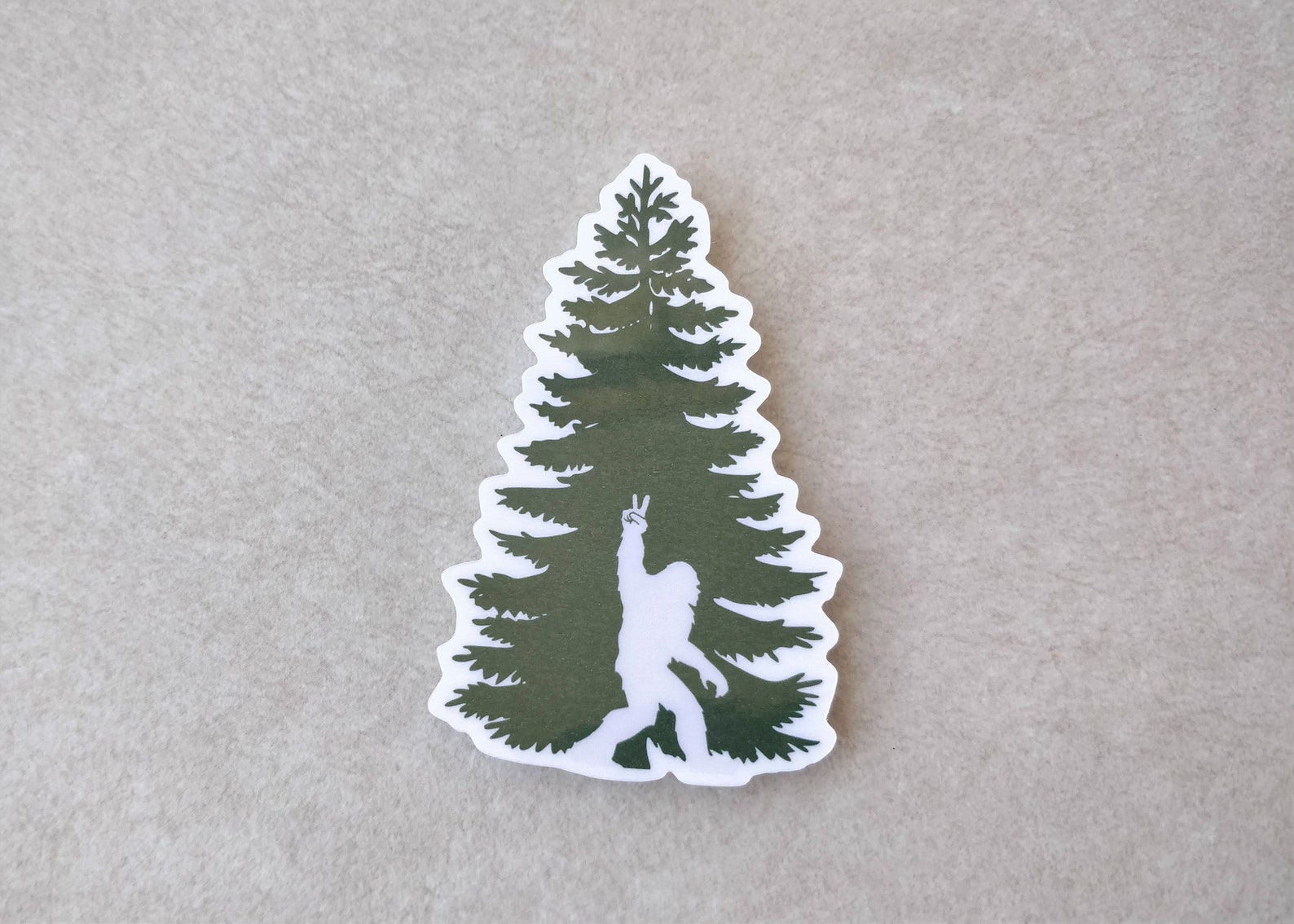 Big Foot Hiking Sticker, Adventure Sticker, Outdoorsy Sticker for Water ...