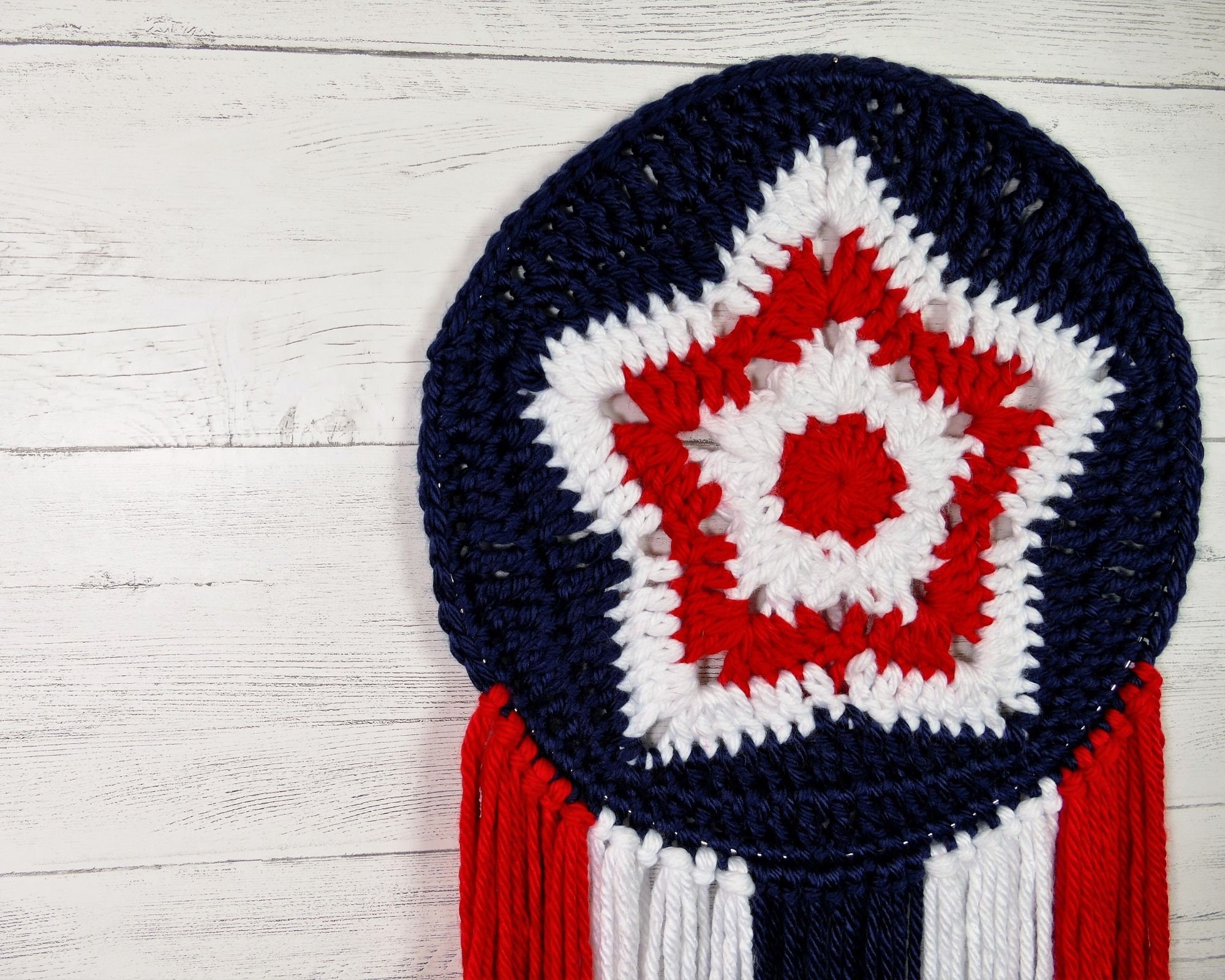 5-point Star Mandala Wall Hanging CROCHET PATTERN - Etsy