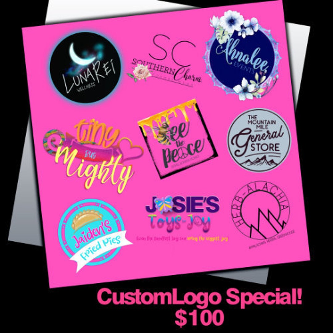 Custom* Made to Order Basic Logos - Etsy
