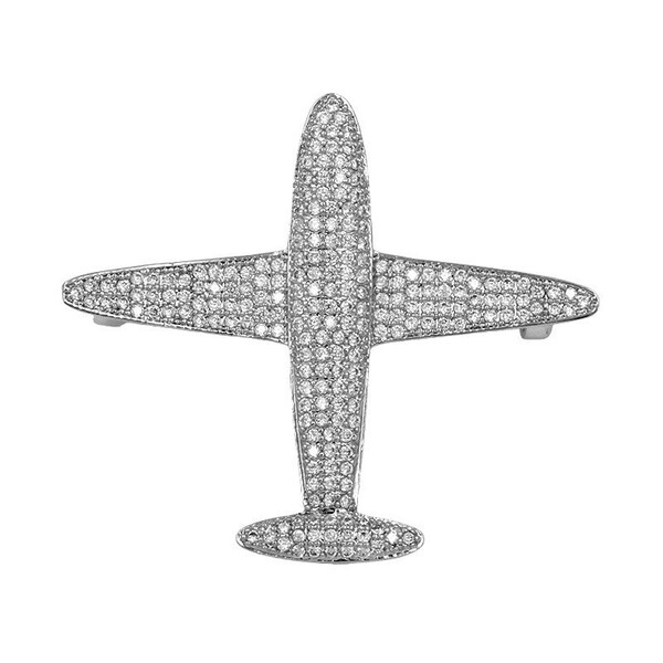 Plane Brooch - Etsy