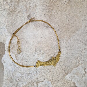 Island Map LAVA Necklace, Handmade, Magma Jewelry, Contemporany, Magma ...