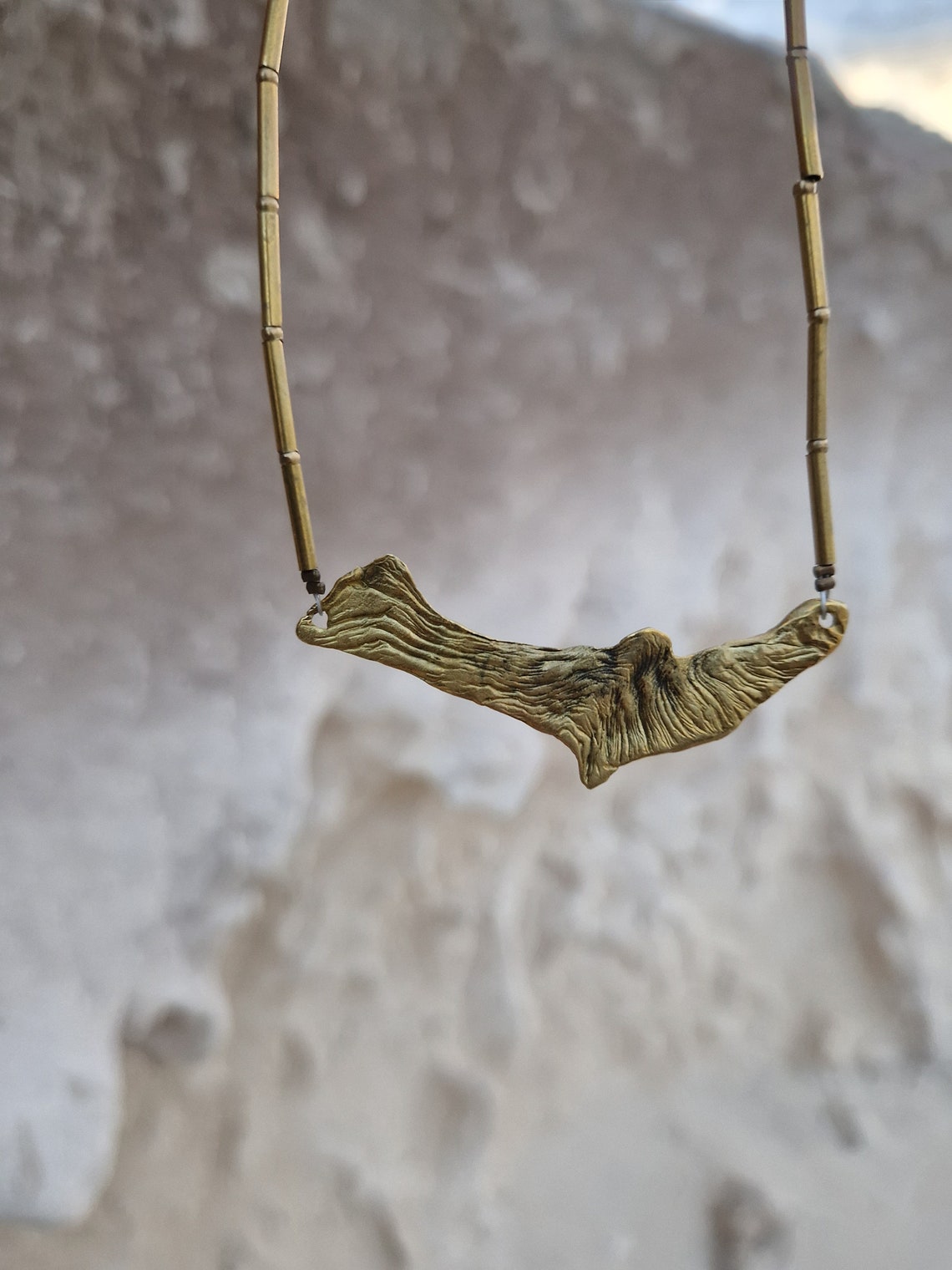 Island Map LAVA Necklace, Handmade, Magma Jewelry, Contemporany, Magma ...