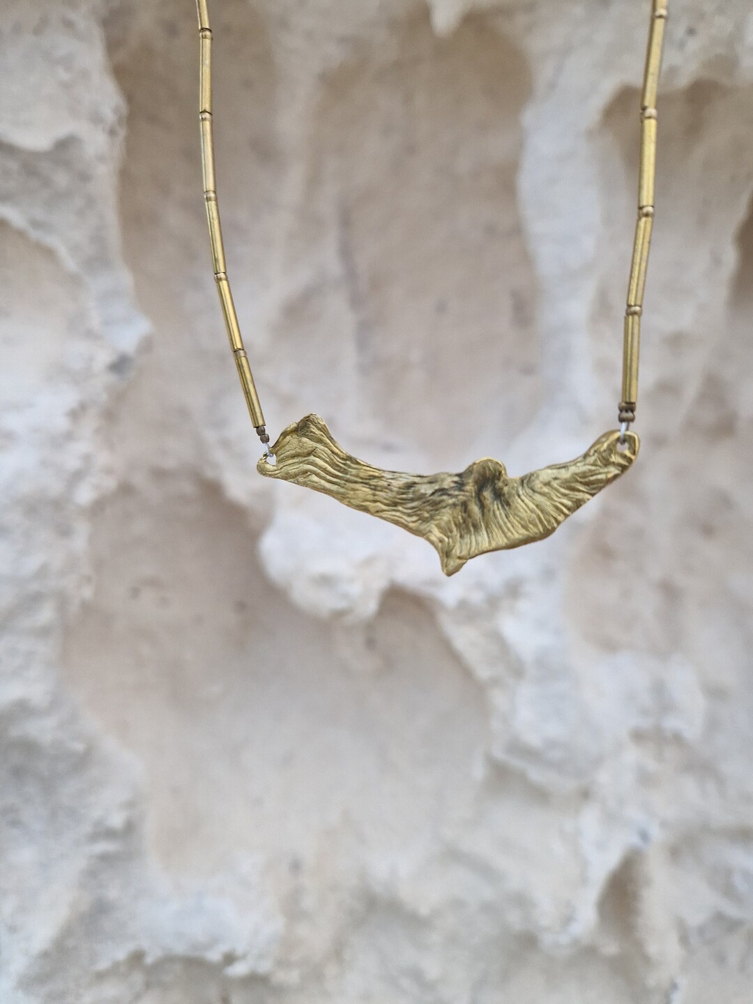 Island Map LAVA Necklace, Handmade, Magma Jewelry, Contemporany, Magma ...