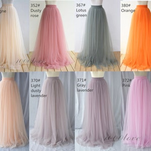 Soft Tulle Color Swatch, Over 200 Colors - Etsy