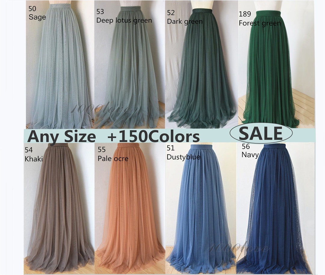 Adult Tulle Skirt, Bridesmaid Wedding Skirt, Custom Size - Etsy