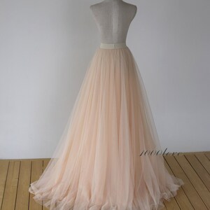 Women Maxi Tulle Skirt, Bride Wedding Tulle Skirt ,photo Shoot Tulle ...