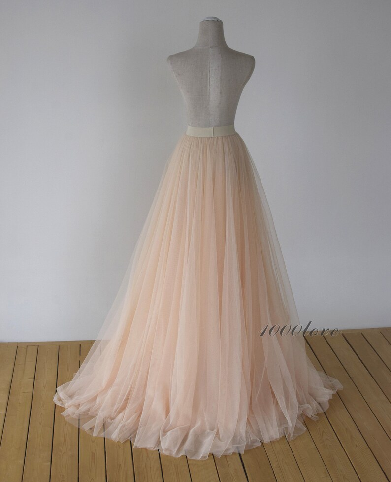 Women Maxi Tulle Skirt Bride Wedding Tulle Skirt photo Shoot | Etsy
