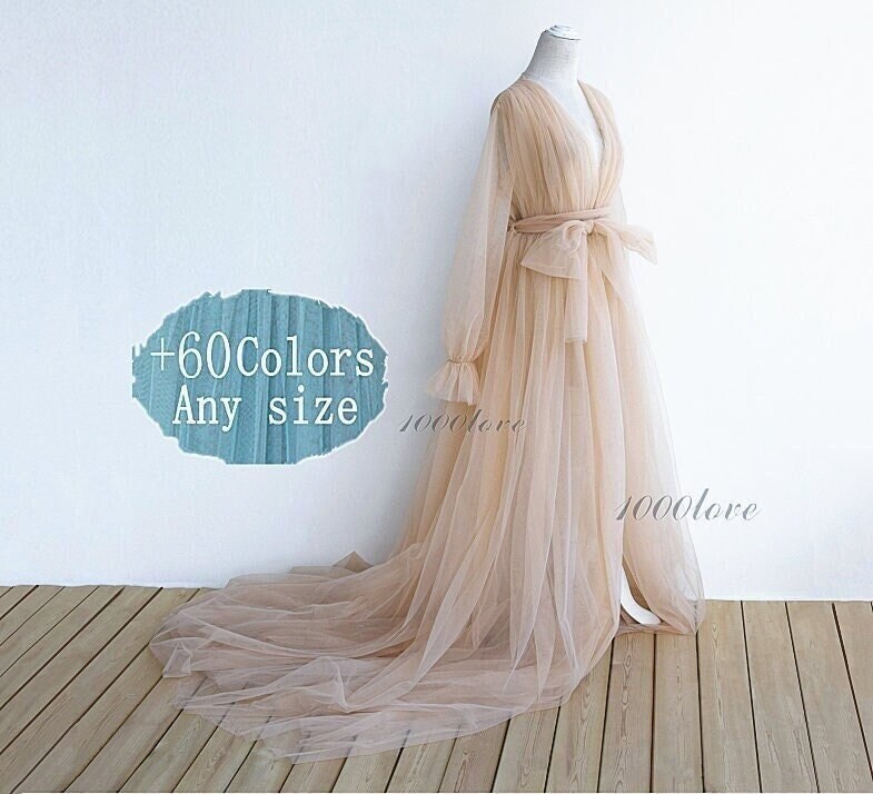 Tulle Sheer Maxi Dress - Etsy Tulle Sheer Maxi Dress - Etsy