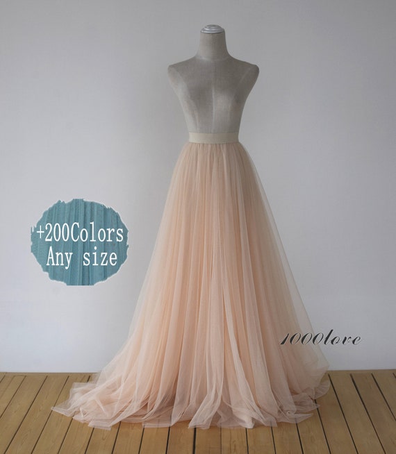 Women Maxi Tulle Skirt Bride Wedding Tulle Skirt photo Shoot | Etsy