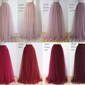 Soft Tulle Color Swatch, Over 200 Colors - Etsy