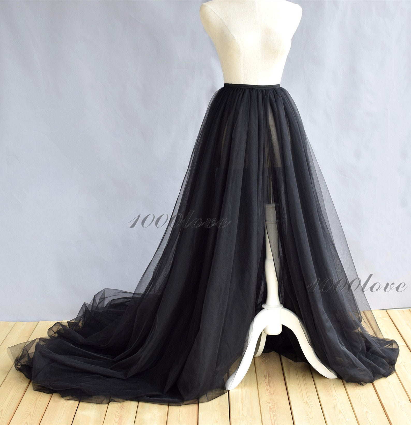Detachable Overskirt, One Layer Two Layer or Three Layer ,softest Bride ...