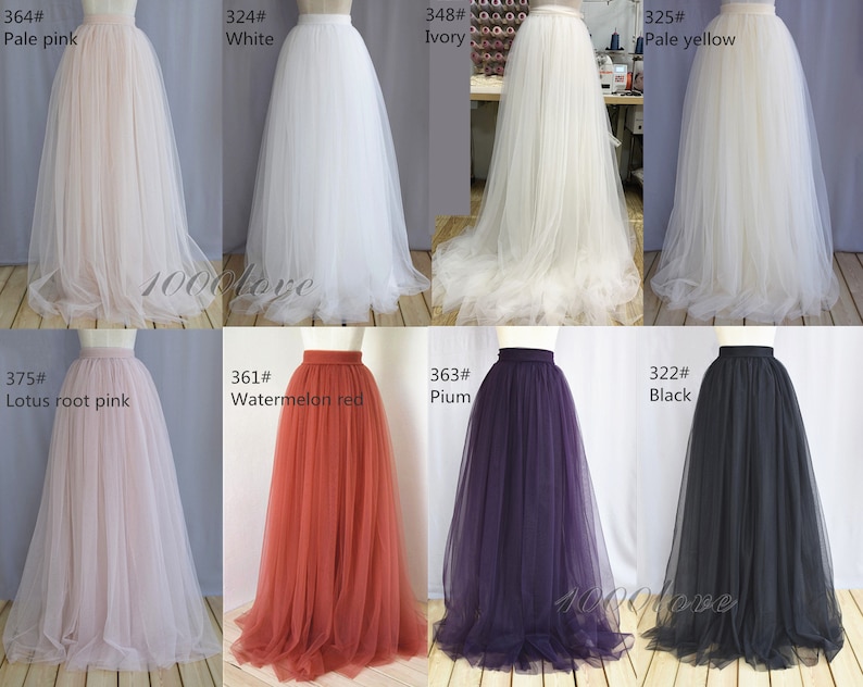 Detachable Overskirt, One Layer Two Layer or Three Layer ,softest Bride ...