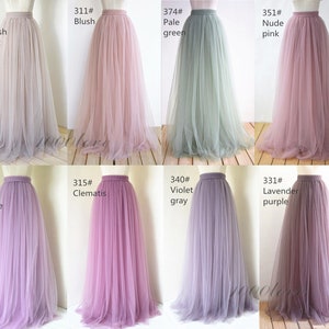 Soft Tulle Color Swatch, Over 200 Colors - Etsy