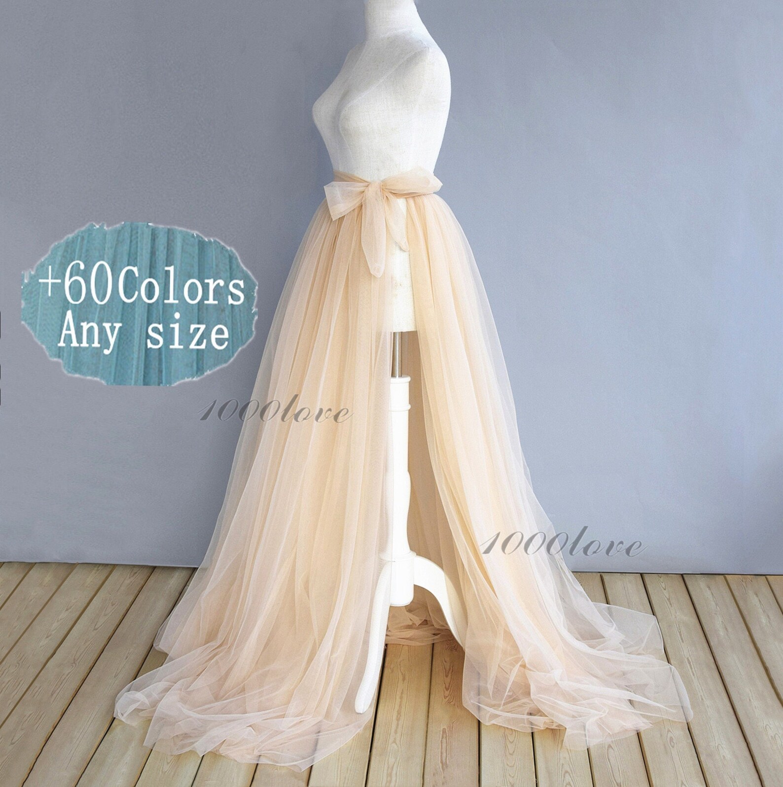 Skin Detachable Overskirt One Layer Two Layer or Three Layer - Etsy