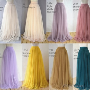 Sample of the Tulle Color Sample of Tullecolor Card of the | Etsy