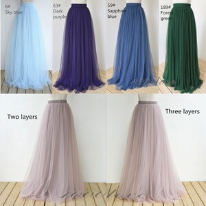 Sample of the Tulle Color Sample of Tullecolor Card of the | Etsy