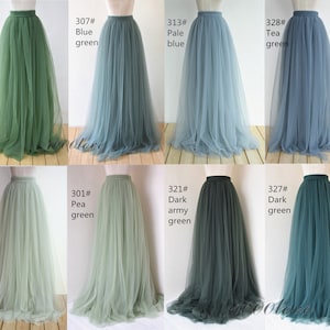 Soft Tulle Color Swatch, Over 200 Colors - Etsy