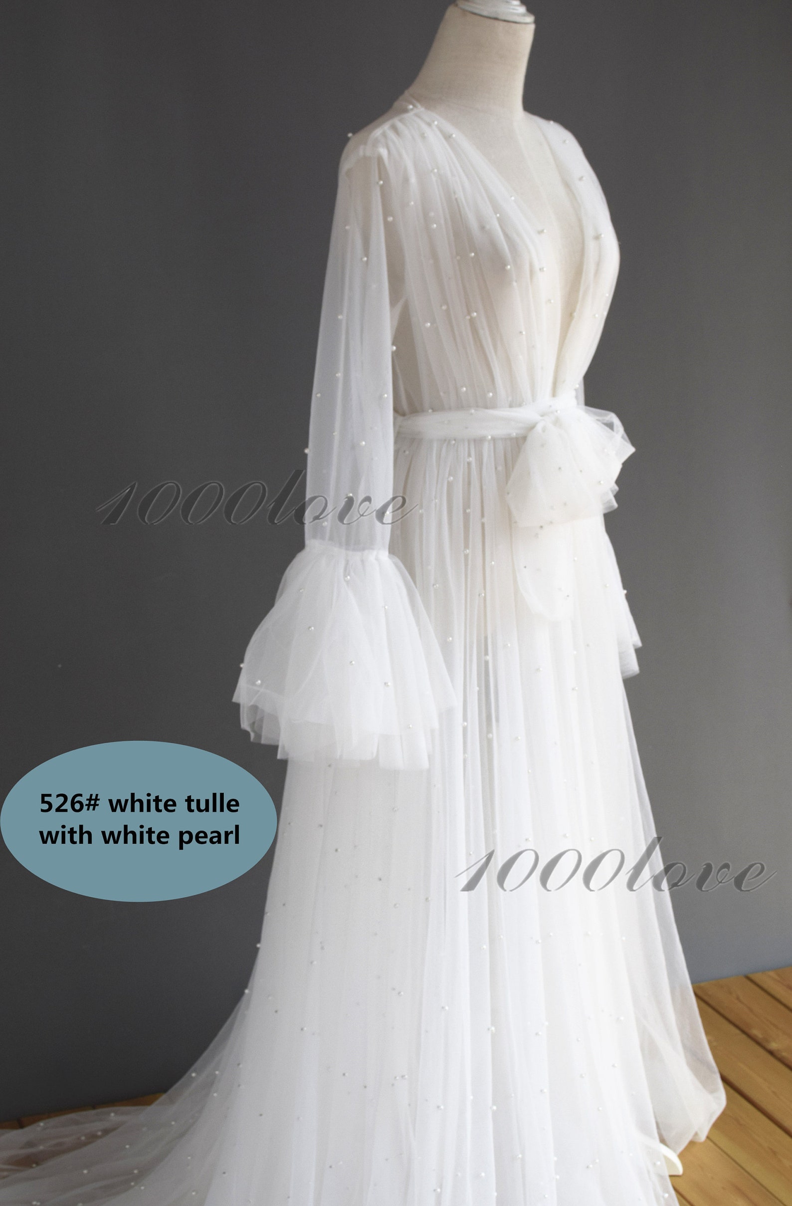 Sparkle Sheer Tulle Evening Dresseslong Sleeves Photo Shoot - Etsy