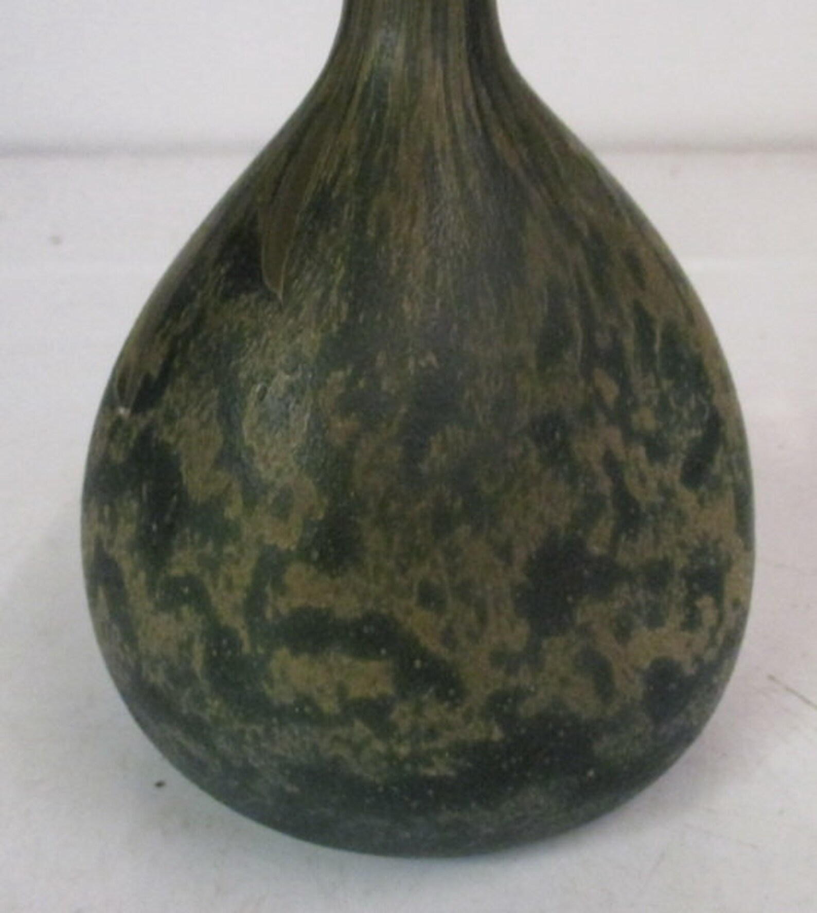 Antique Art Deco Delatte Vase Pate De Verre Soliflore Flower Vase - Etsy