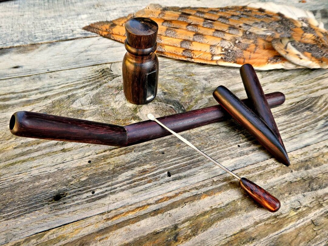 Basic Rapeh Tepi Kuripe Set With Bottle & Spoon High Quality Wooden ...