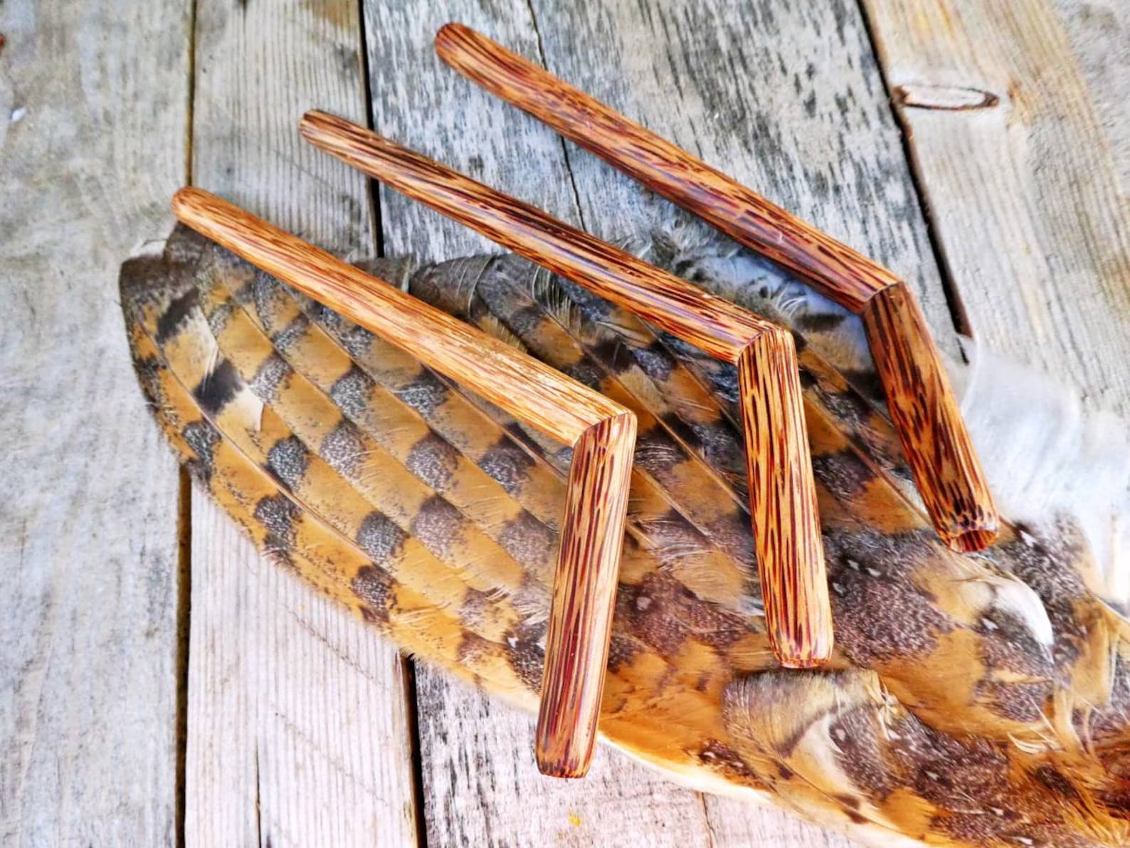 Tepi Rapé Applicator Pipe Made From Coconut Wood High - Etsy UK