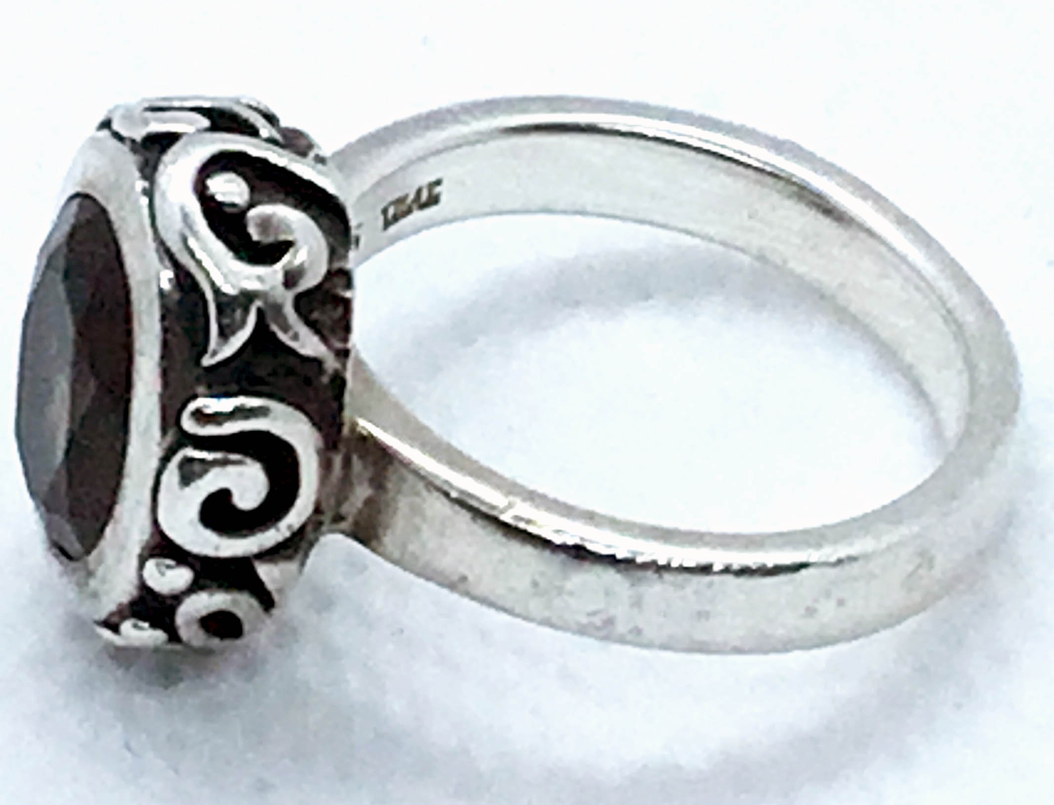 Silpada Ring / Size 6.5 / Smoky Quartz Ring / Sterling Silver / Silpada ...