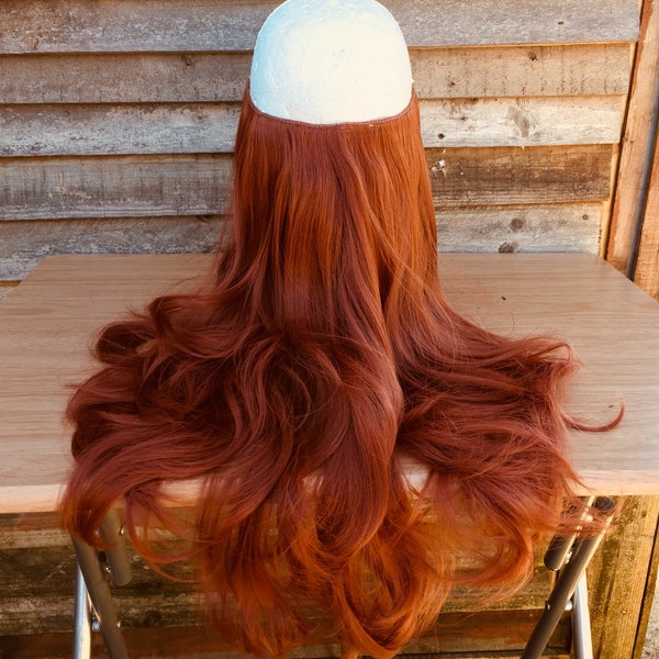 Red Hair Extensions - Etsy