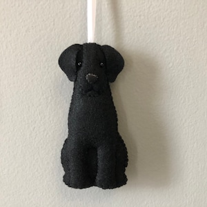 Handstitched Labrador Retriever Felt Ornament: Yellow, Chocolate, Black ...