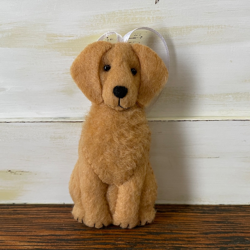Felt Golden Retriever - Etsy