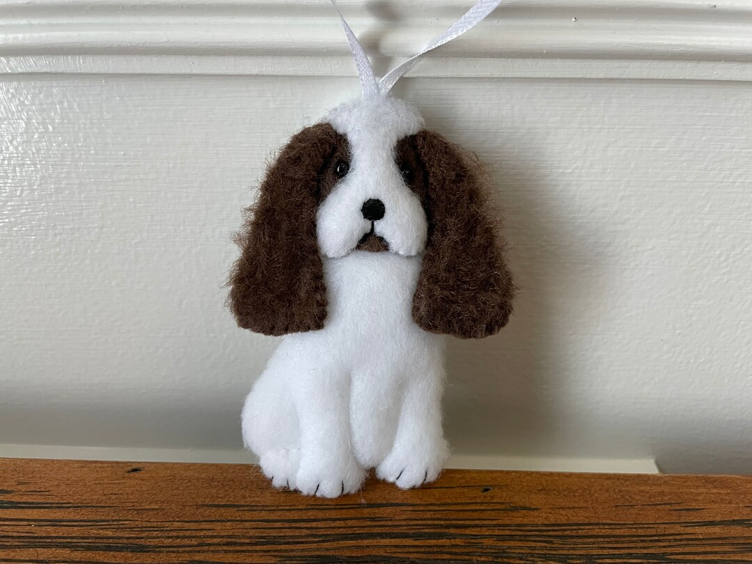 Felt Cocker Spaniel Ornament: Tan, Brown, Black, or Red Puppy - Etsy