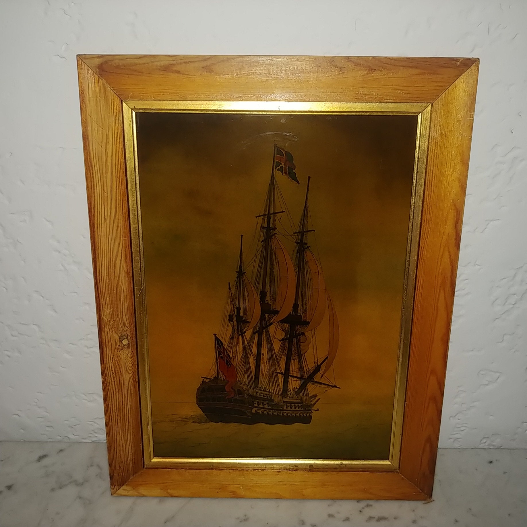 Militaria antique Portobello London Studios glass engraving | Etsy