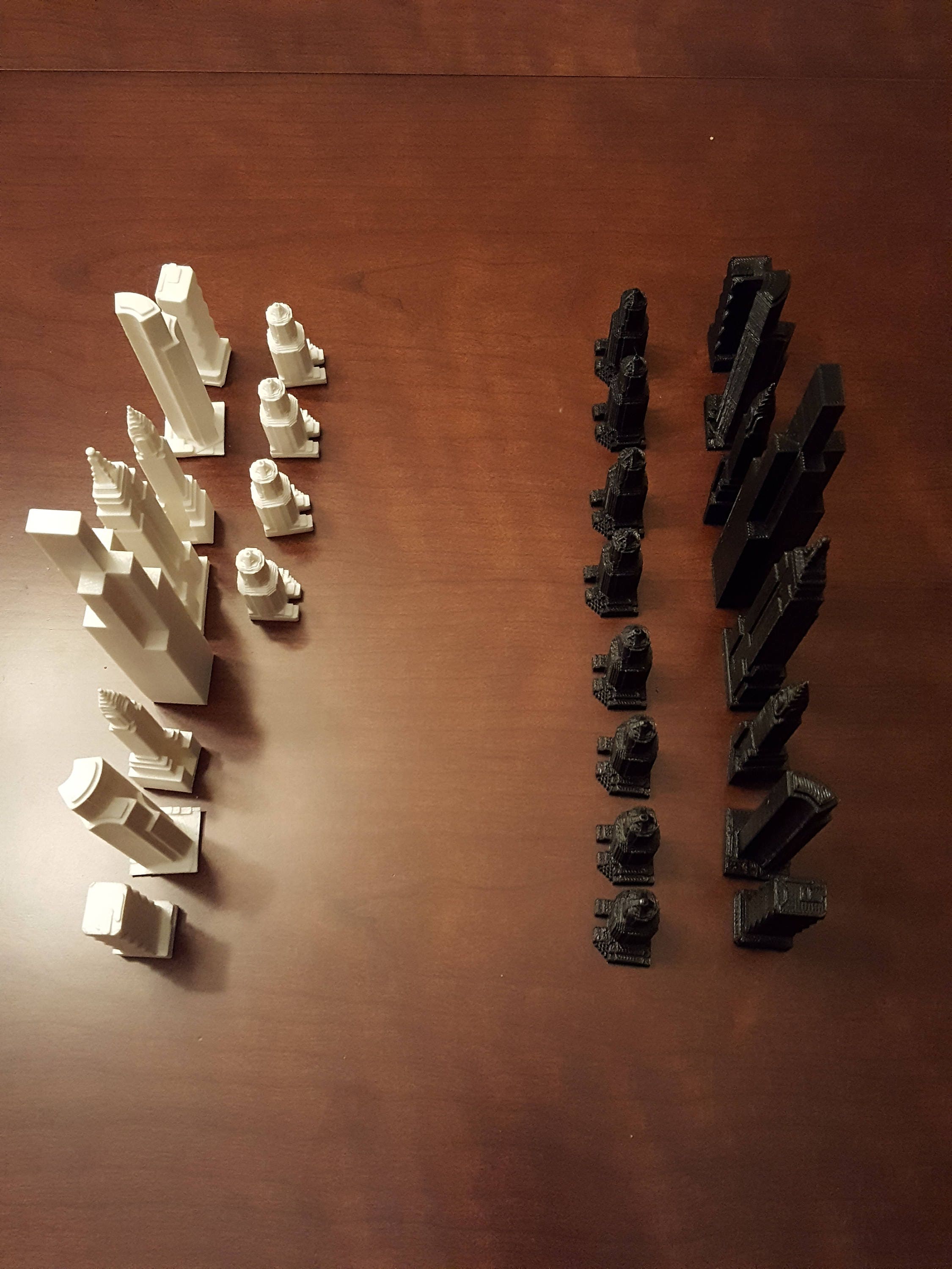 Skyscraper Chess Set // 3D Printed // Custom Building Chess - Etsy UK