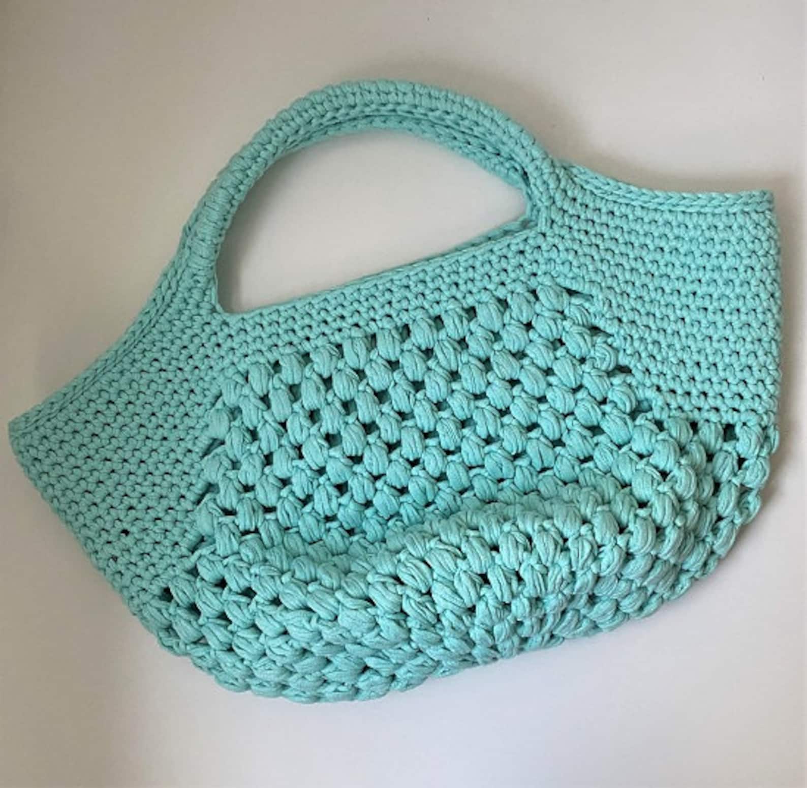 CROCHET PATTERN Valencia Bag Crochet Bag Tote Pattern Crochet Purse ...