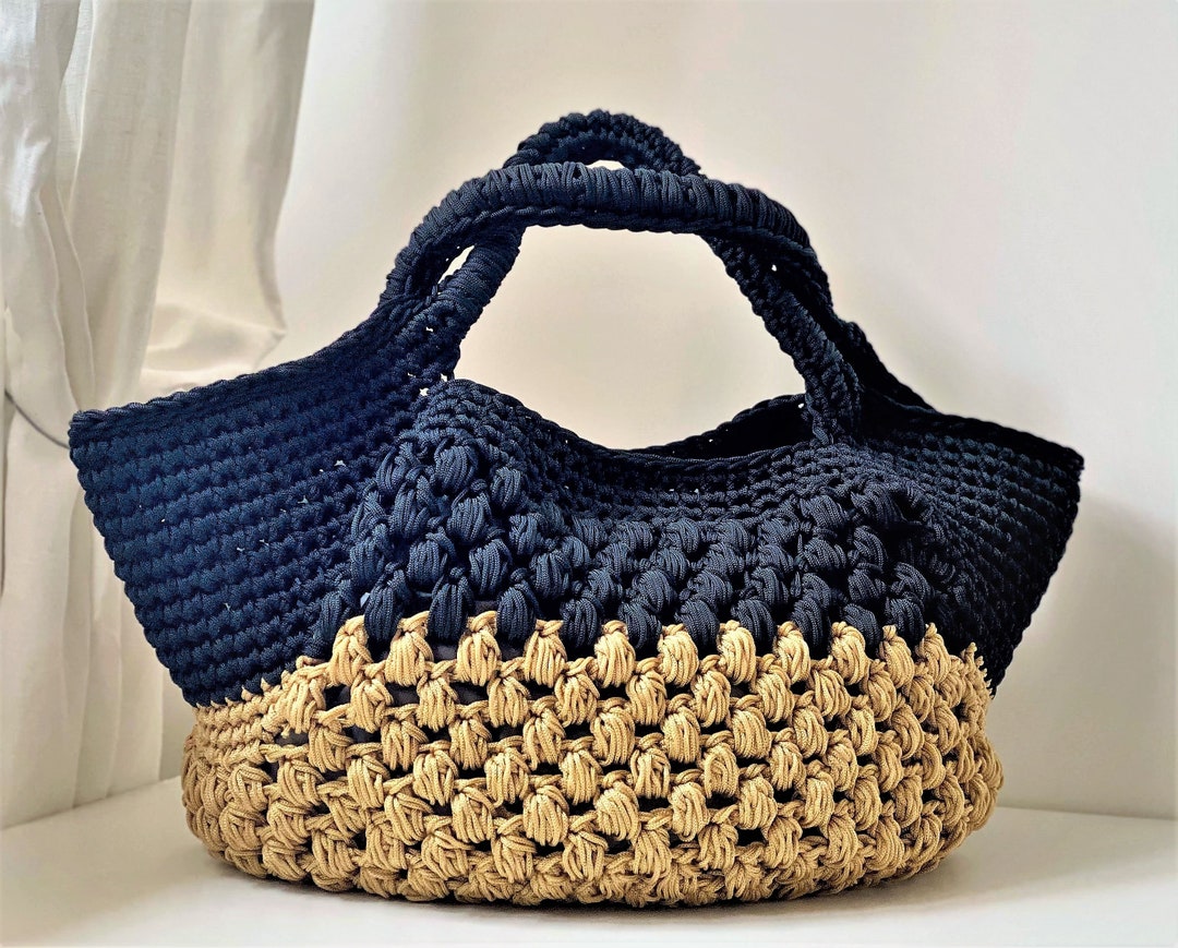 CROCHET PATTERN Valencia Bag Crochet Bag Tote Pattern Crochet Purse ...